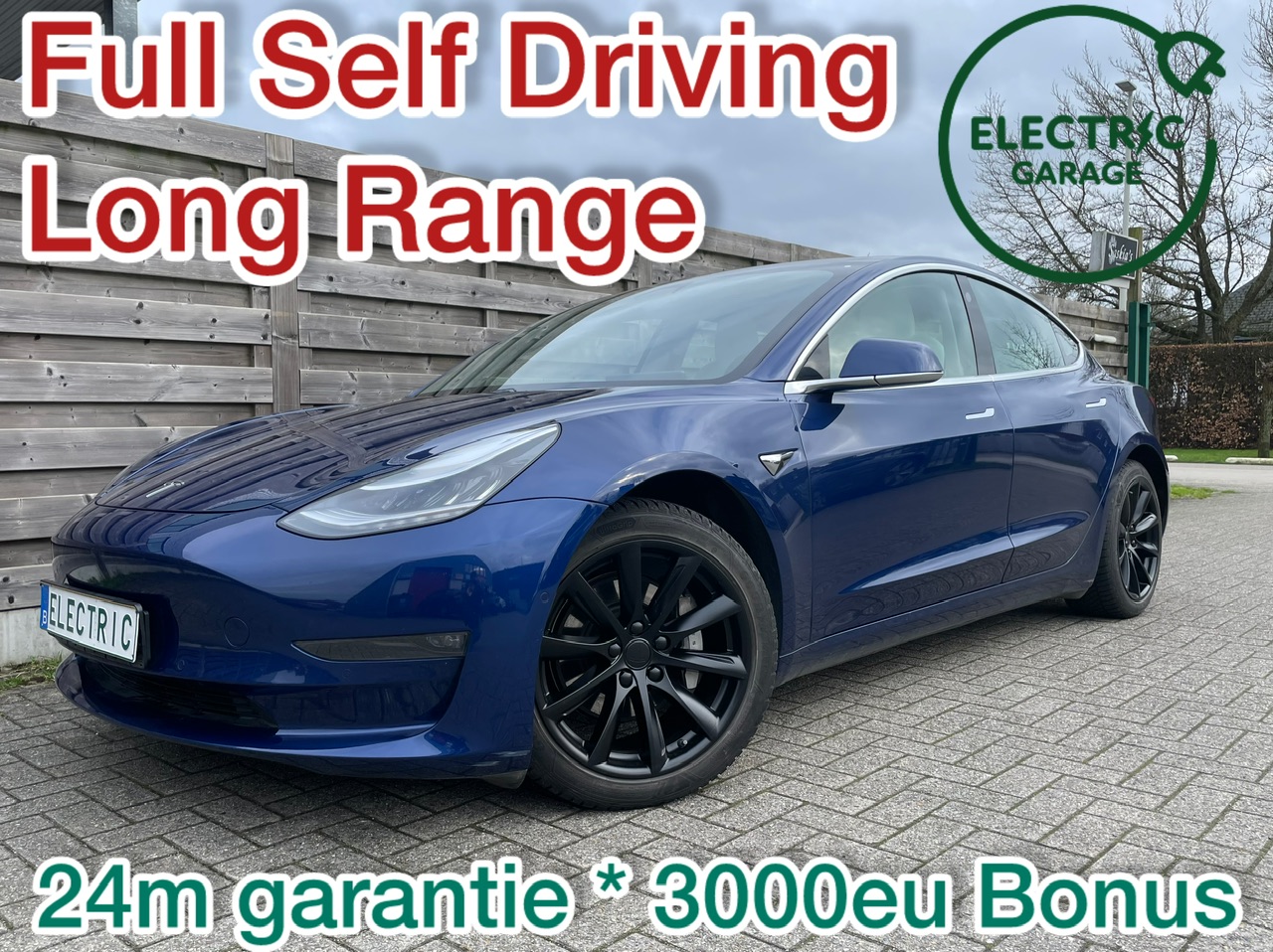 Model 3 Long Range *Full Self Driving* 21% VAT – Electric Garage